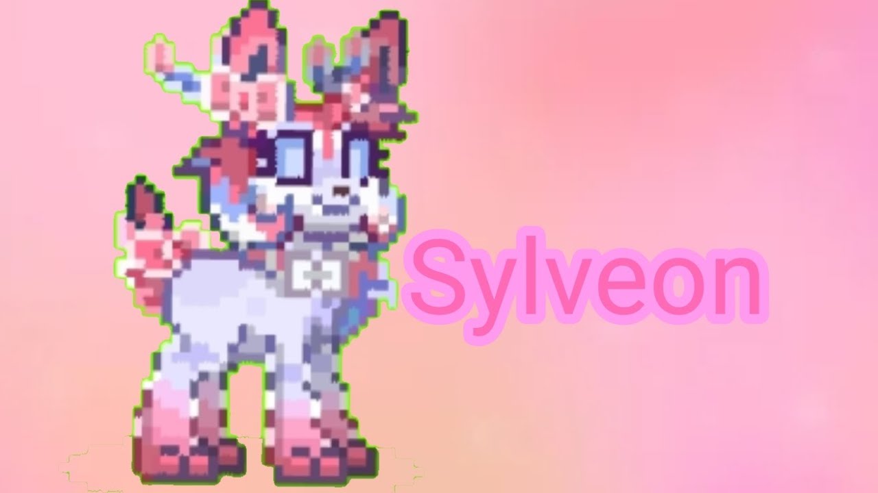 How to make Sylveon skin in PONY TOWN [Pokémon] - YouTube