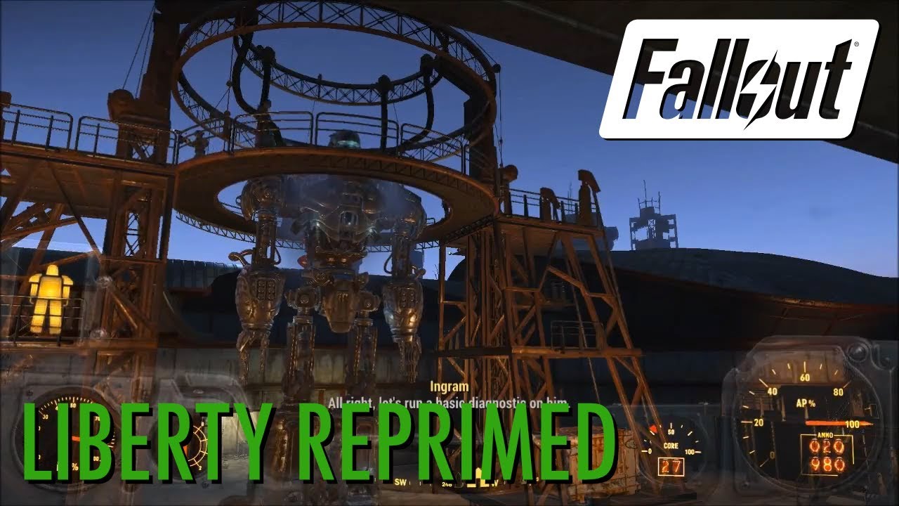 Fallout 4 Part 102 - Weathervane/Liberty Reprimed - YouTube