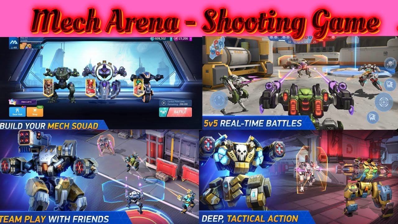 Mech Arena - Shooting Game ☄️🇬🇧🥰 - YouTube