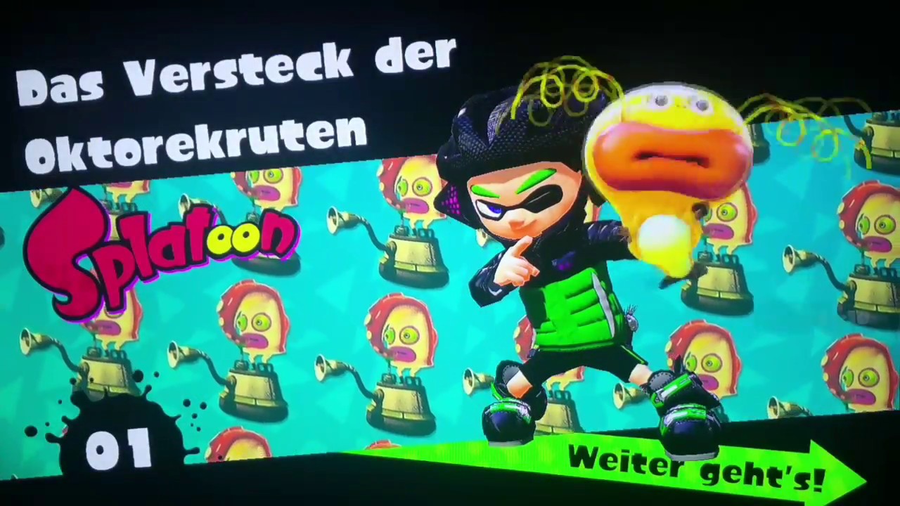 SPLATOON Story Modus Part 1 - YouTube