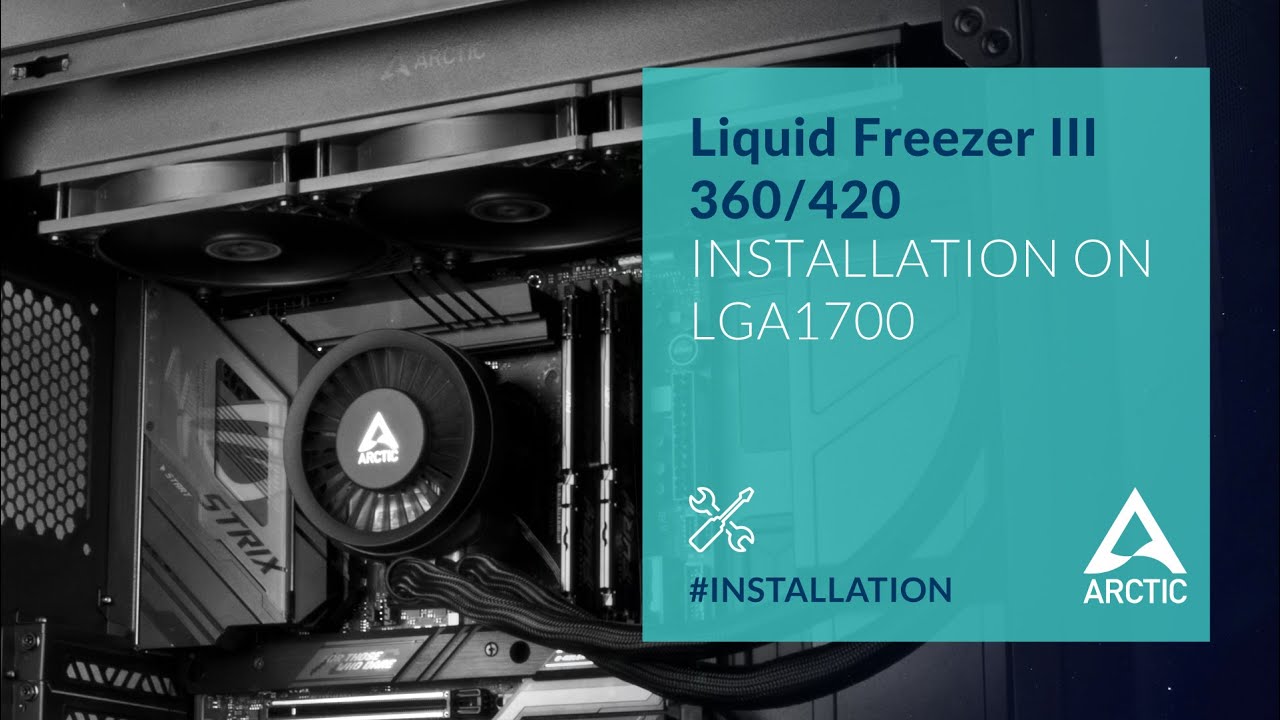 Liquid Freezer III 360/420 – Installation on Intel - YouTube