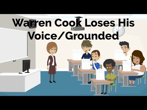 Warren Cook Loses His Voice/Grounded - YouTube
