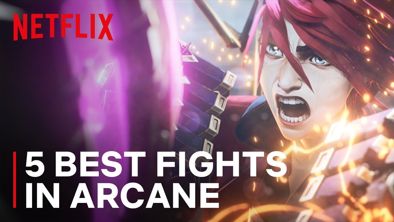 The 5 Best Fights in Arcane | Netflix Geeked - YouTube