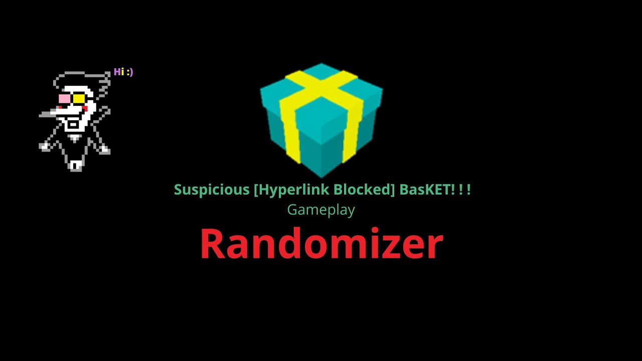 Randomizer Suspicious [Hyperlink Blocked] BasKET! ! ! Gamepass mini gameplay read description ...