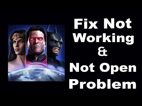 How To Fix Injustice App Not Working | Injustice Not Open Problem | PSA ...