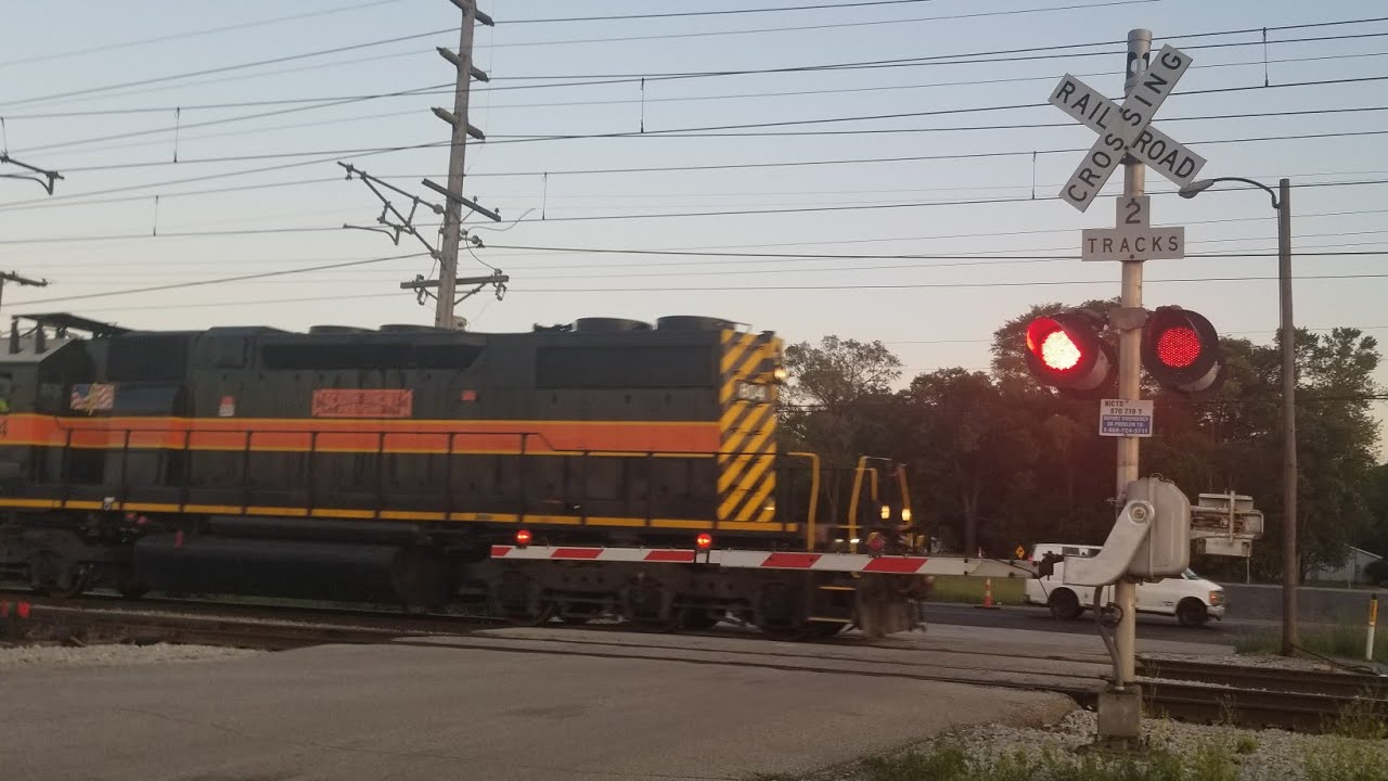McCool Road Railroad Crossing #2, Burns Harbor, IN - YouTube