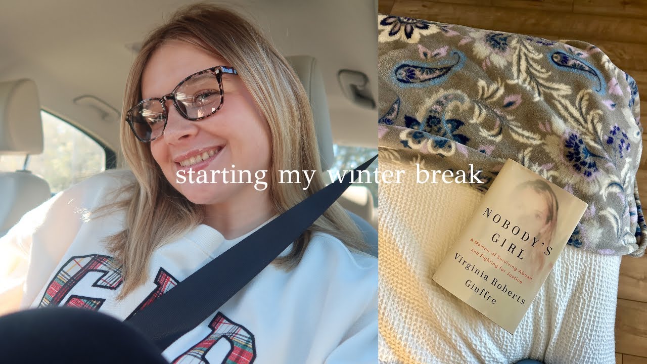 spend my first week of winter break with me - YouTube