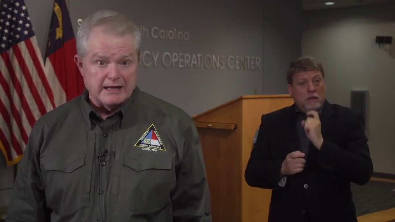 NCEM Director Sprayberry on Feeding the Carolinas - YouTube