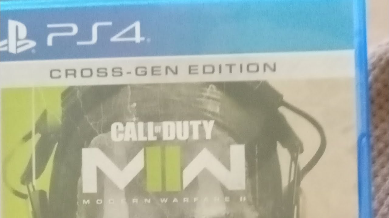 Call Of Duty MW2 (2022) PS4 Unboxing - YouTube