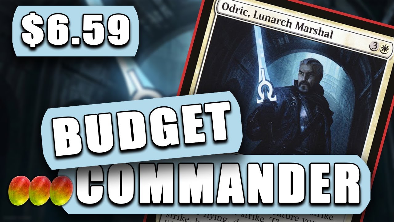 $6 MONO WHITE COMMANDER DECK TECH | Odric, Lunarch Marshal | EDH ...