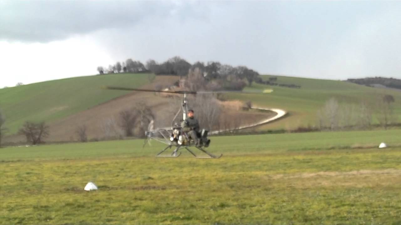 Experimental helicopter AW 95 look alike - YouTube