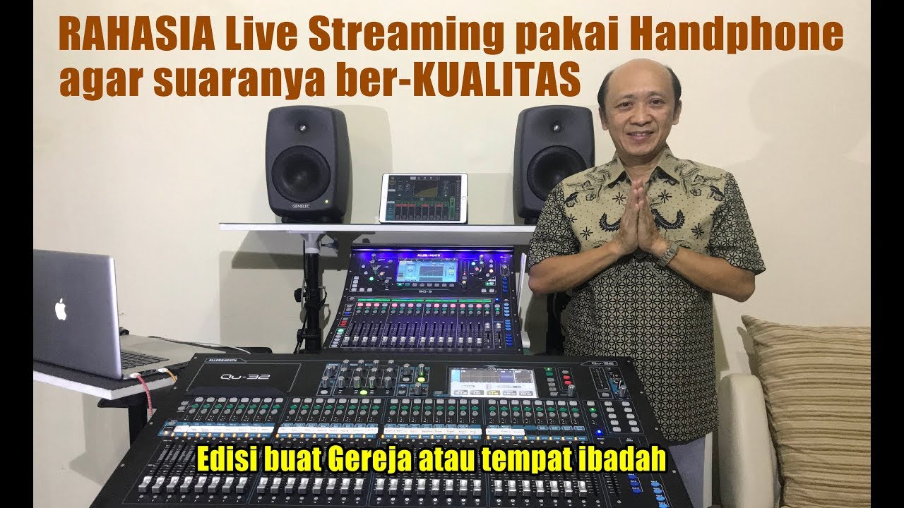 Alat Penunjang Live Streaming Pakai Handphone - YouTube