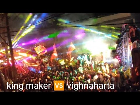 king maker 🆚 vighnaharta ll dj 🎧👨‍🎤🎶 in shiggaon #dj #karnataka #kingmaker #vighnahrta #shiggaon ...