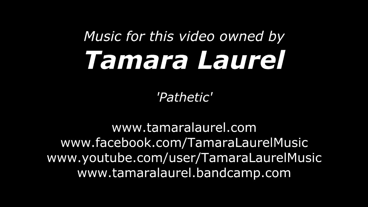 Tamara Laurel - Pathetic (Scenes From The Film, Thrown Down) - YouTube