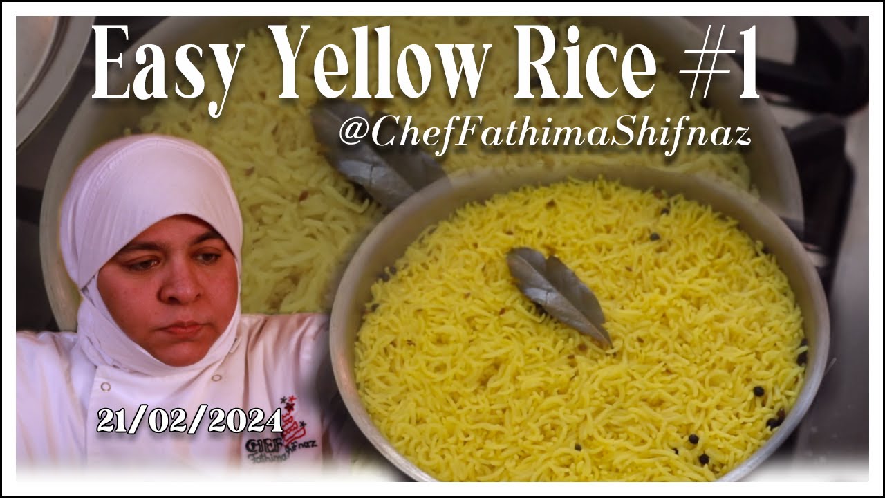 Quick and flavorful rice recipe | Simple yellow rice tutorial | How I ...
