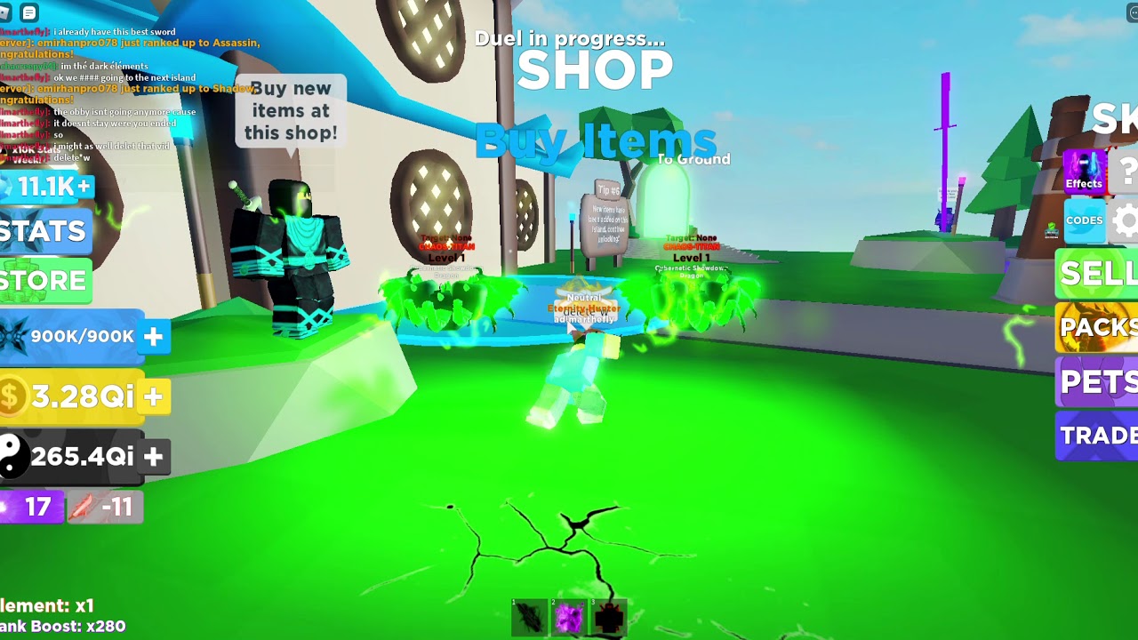 trying to get to all the islands in ninja legends (part 1) - YouTube