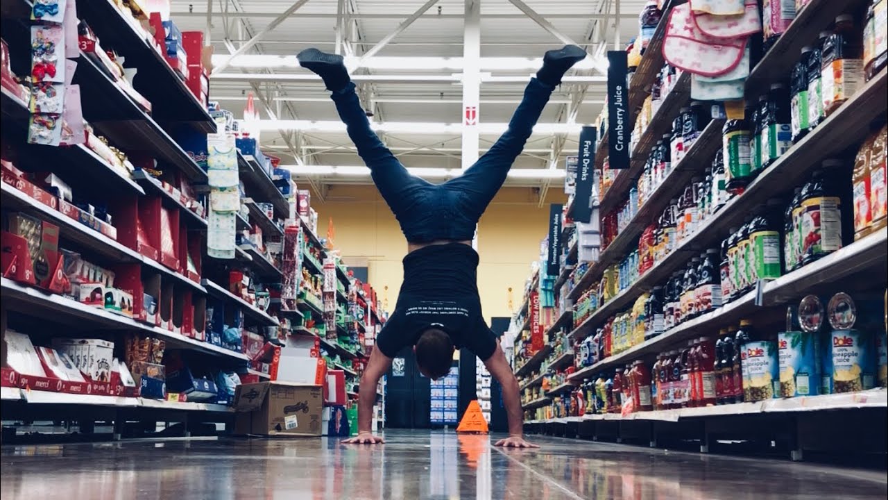 Walmart Calisthenics Challenge - YouTube