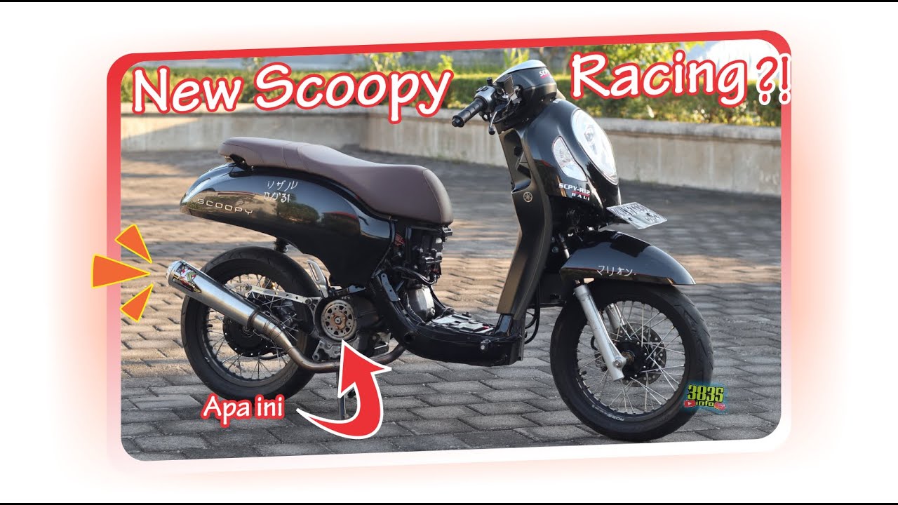 NEW SCOOPY MODIFIKASI RACING LOOK | 3835info - YouTube