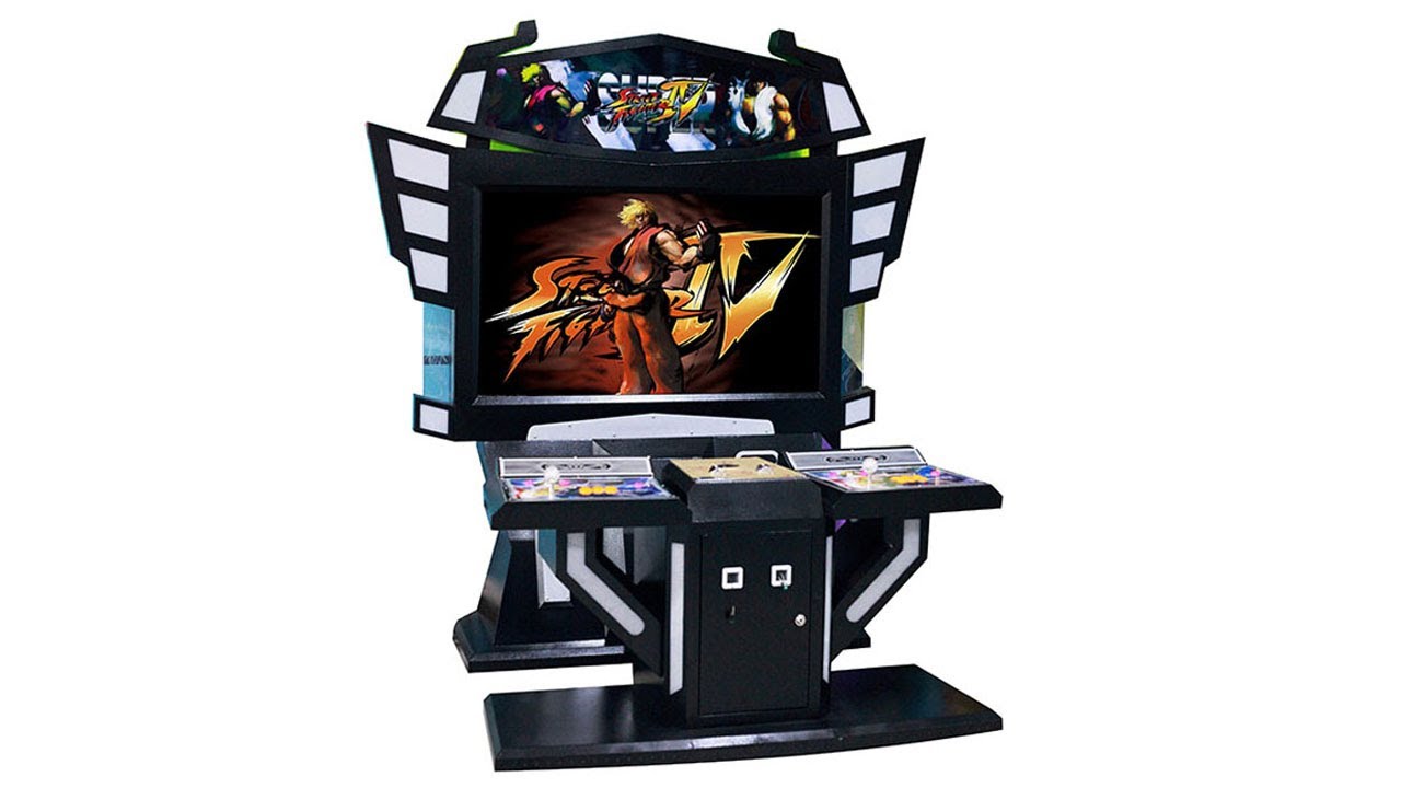 Luxury Tekken 6/7 55’’ LCD HD screen arcade shooting game machine - YouTube