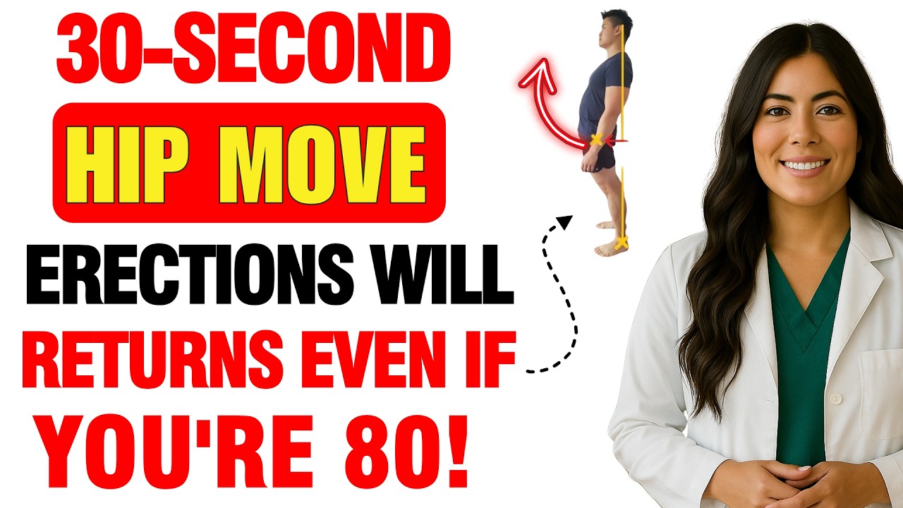 Urologist: This 30-Second Hip Movement Restores Erections After 50 ...