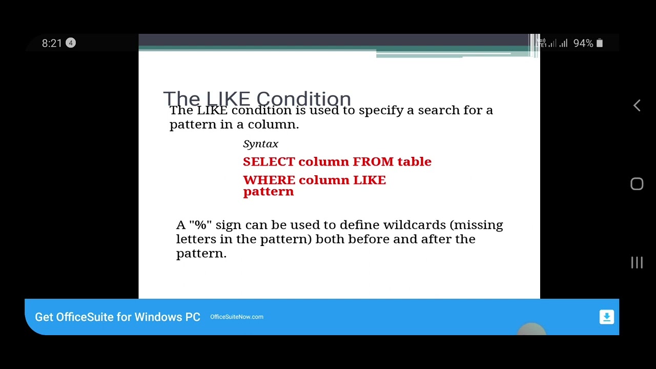 dbms SQL ppt - YouTube