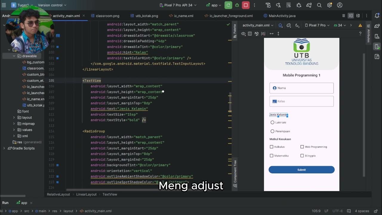 Tugas Mobile Programming 1 - YouTube
