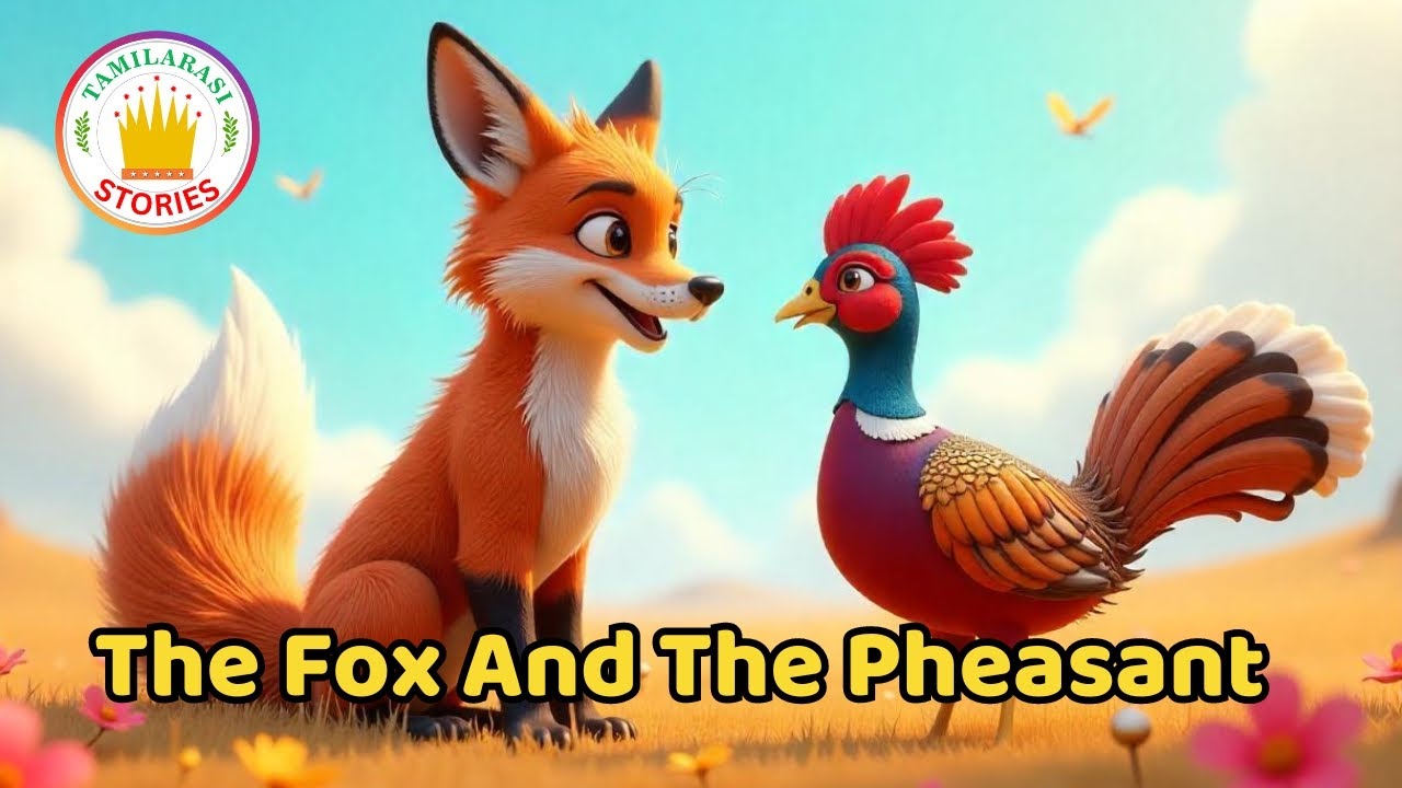 The Fox And The Pheasant story in English | Tamilarasi Stories - YouTube
