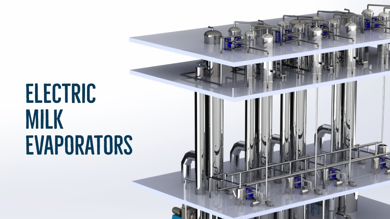 Electric Milk Evaporators - YouTube