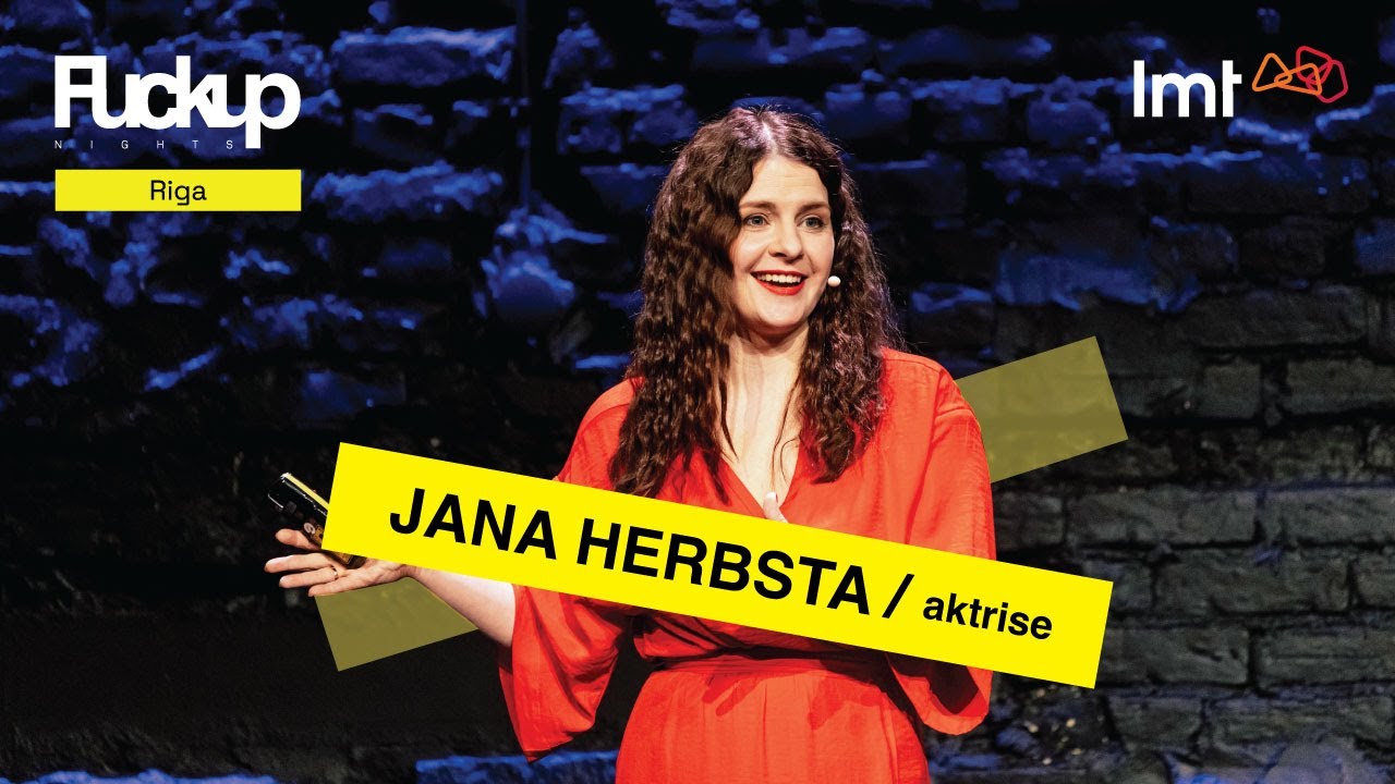 FuckUp Nights Riga: Jana Herbsta - YouTube