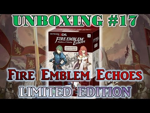 Unboxing 17 - Fire Emblem Echoes Limited Edition - YouTube