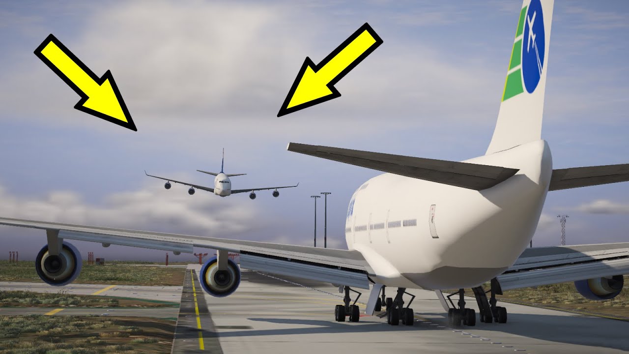 GTA 5 Plane Crashes Compilation (Aeroplane Crash) Emergency Landing ...
