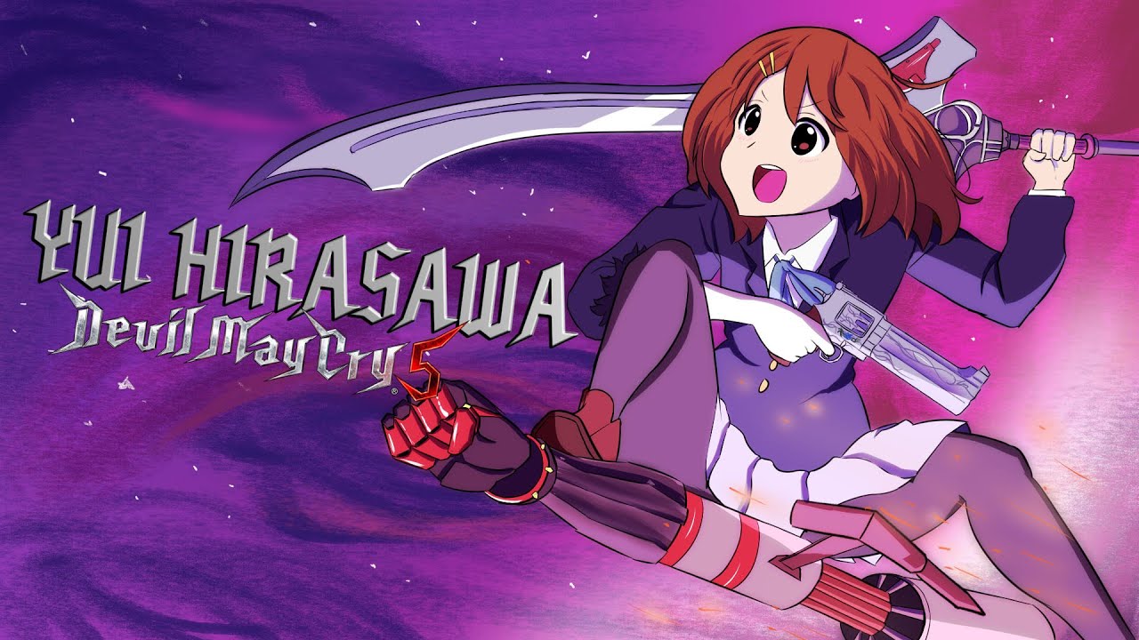K-ON! Yui Hirasawa in Devil May Cry 5 Mod - YouTube
