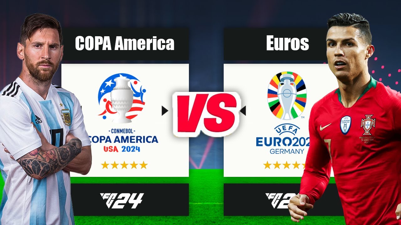 COPA America vs EURO Cup In EAFC24 - YouTube