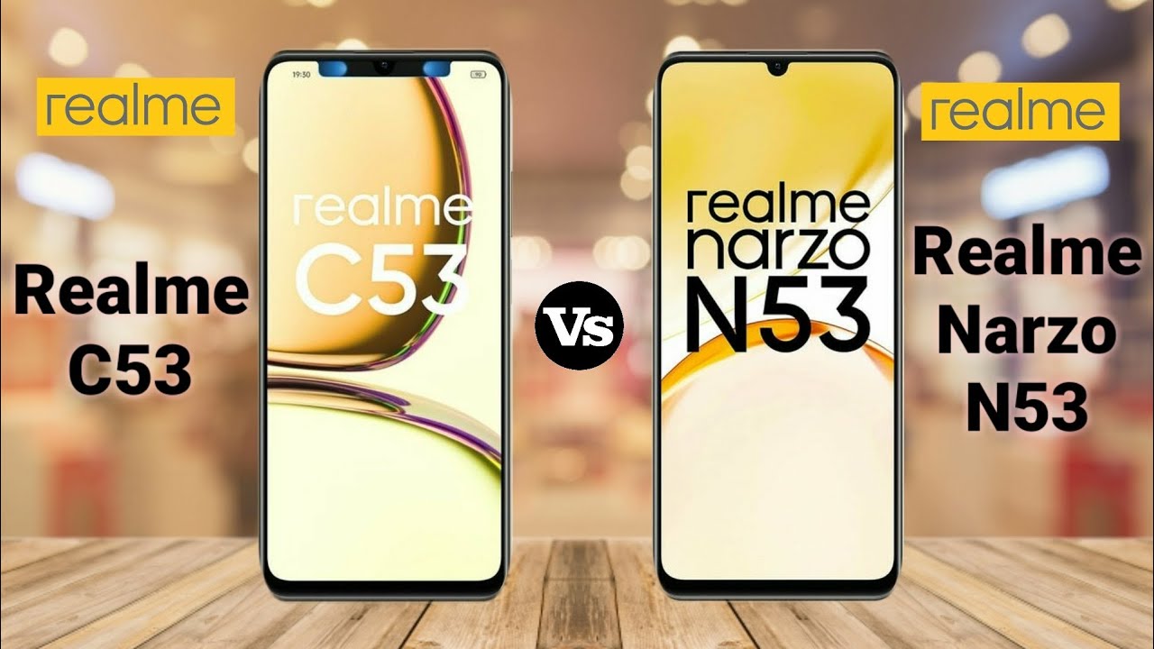 Realme C53 Vs Realme Narzo N53 | Full Comparison | SB Tech - YouTube