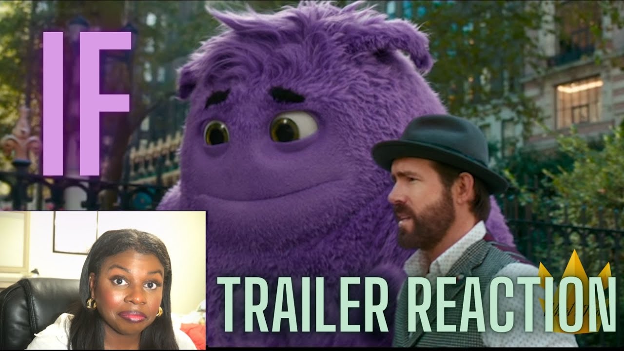 IF | Trailer Reaction - YouTube
