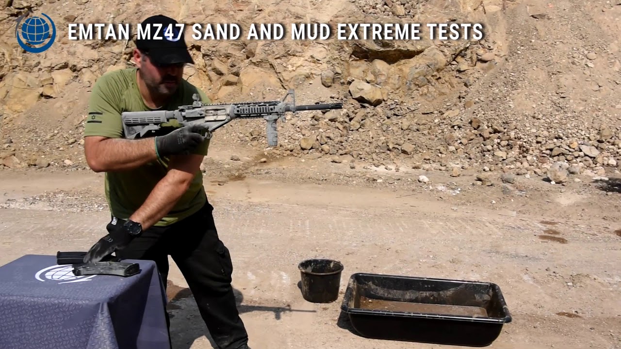 MZ-47 11.5" MUD AND SAND TEST - YouTube