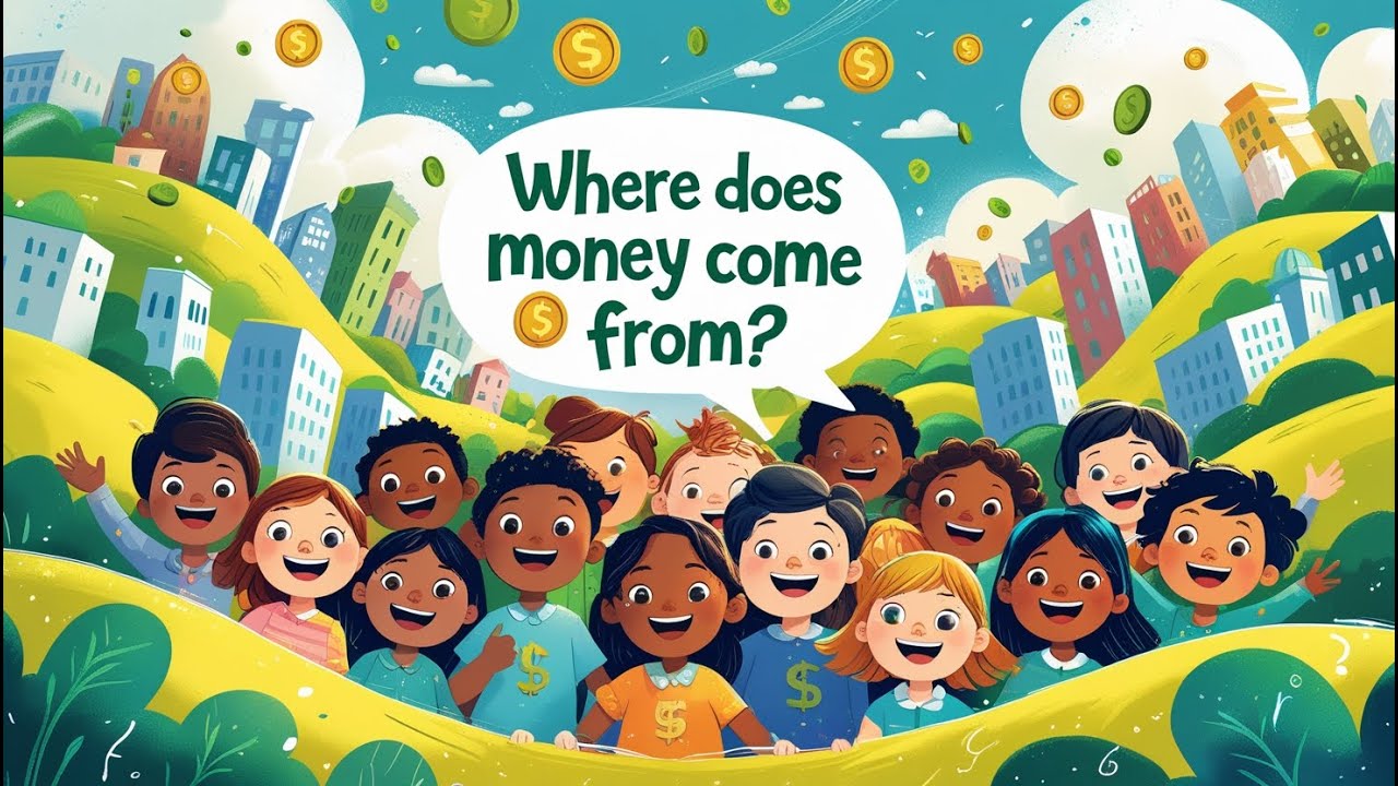 Where Does Money Come From? Jobs for Kids Explained! Financial ...