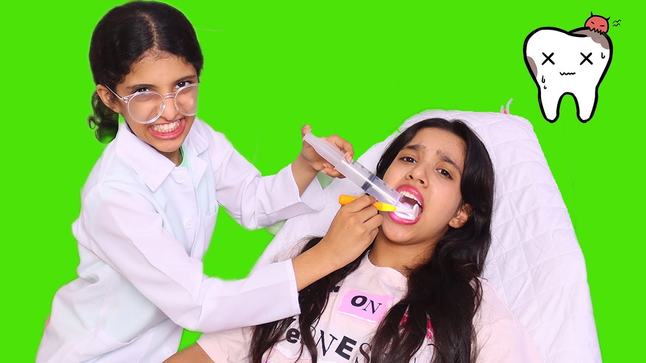 Shfa first time Going To The Dentist ! - YouTube
