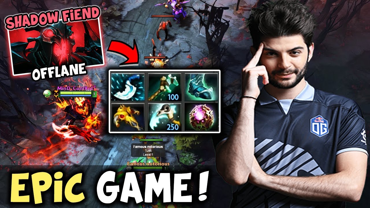 New META for our 2x TI Winner CEB - SHADOW FIEND OFFLANE DOTA 2 - YouTube