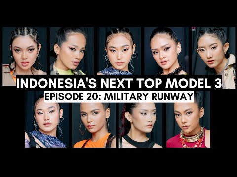 Indonesia's Next Top Model 3 Military Runway | favourite'beautymodel