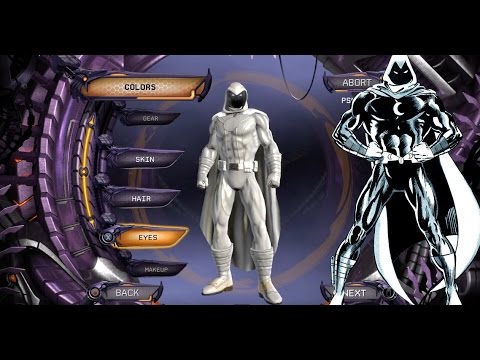 DCUO Create the Perfect Moon Knight from the Start! - YouTube