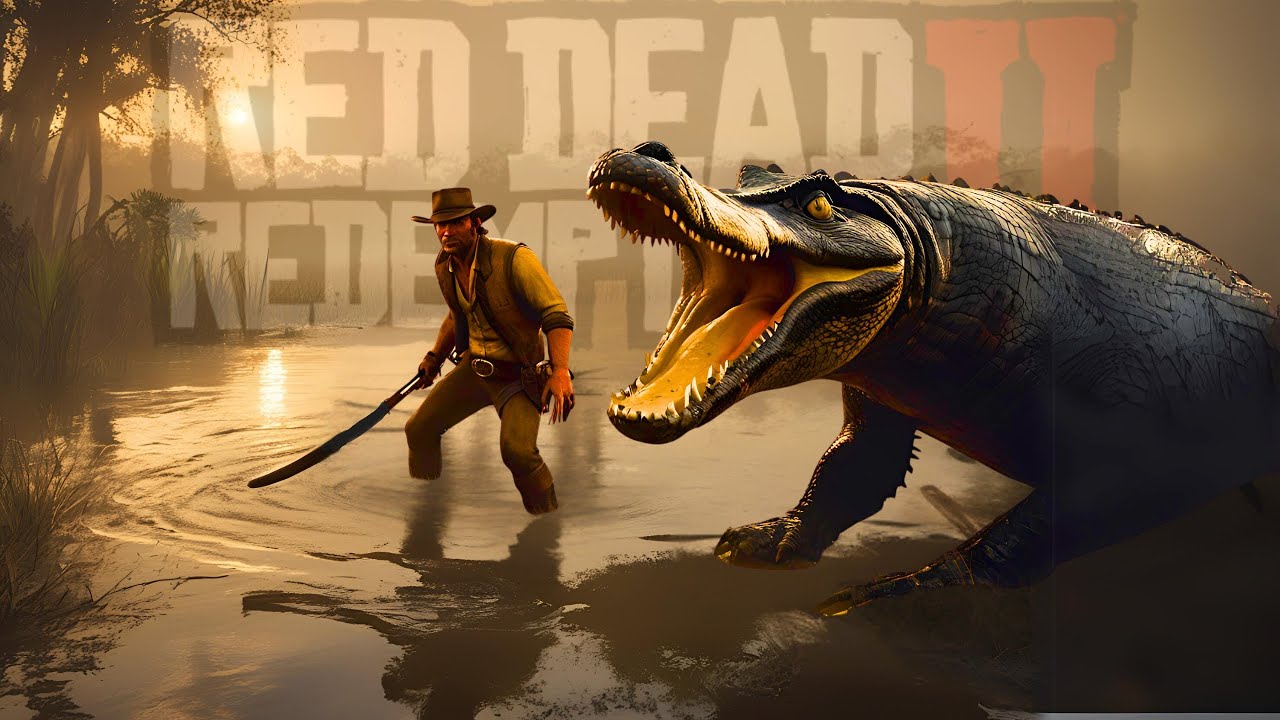 Different Ways to HUNT Legendary Alligator in Red Dead Redemption 2 ...