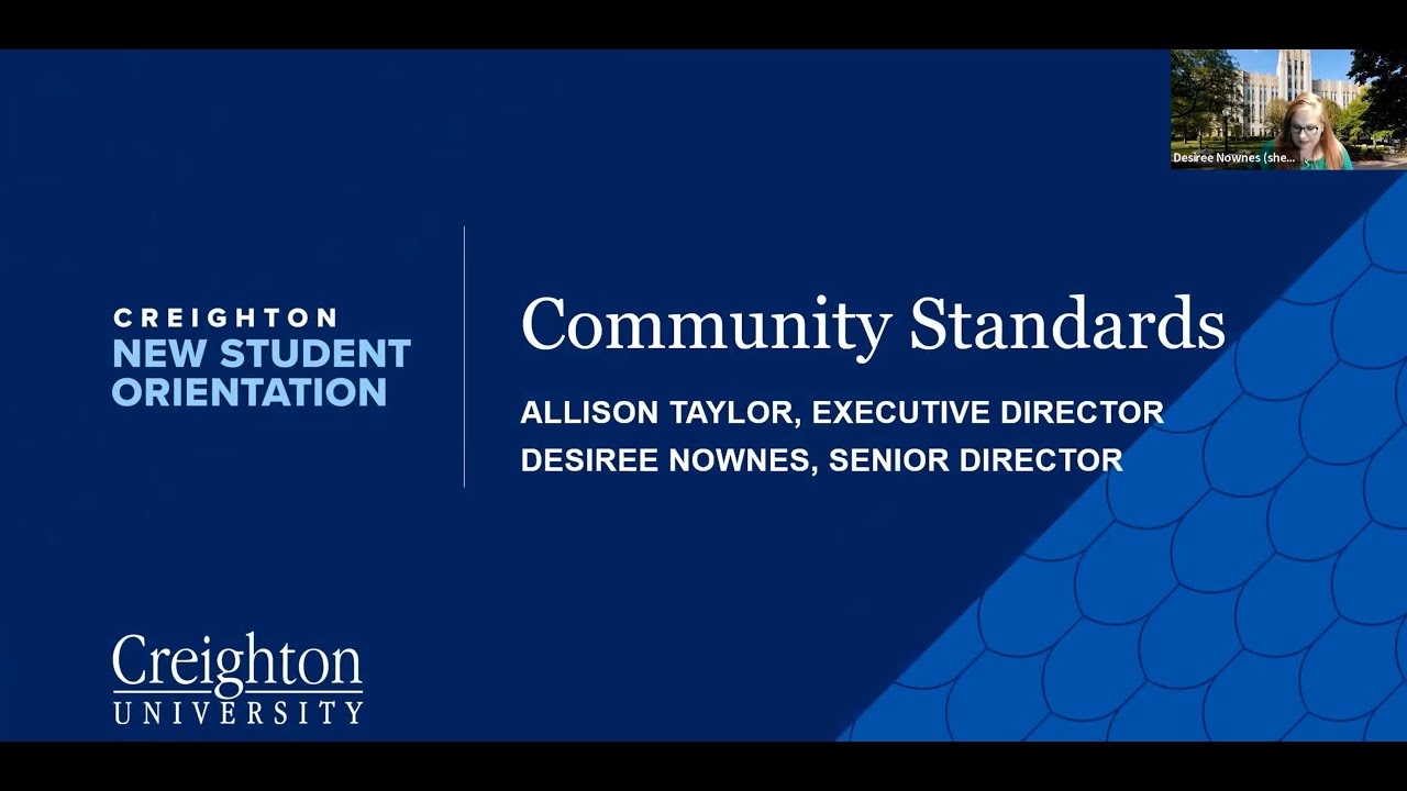 Community Expectations and Standards - YouTube