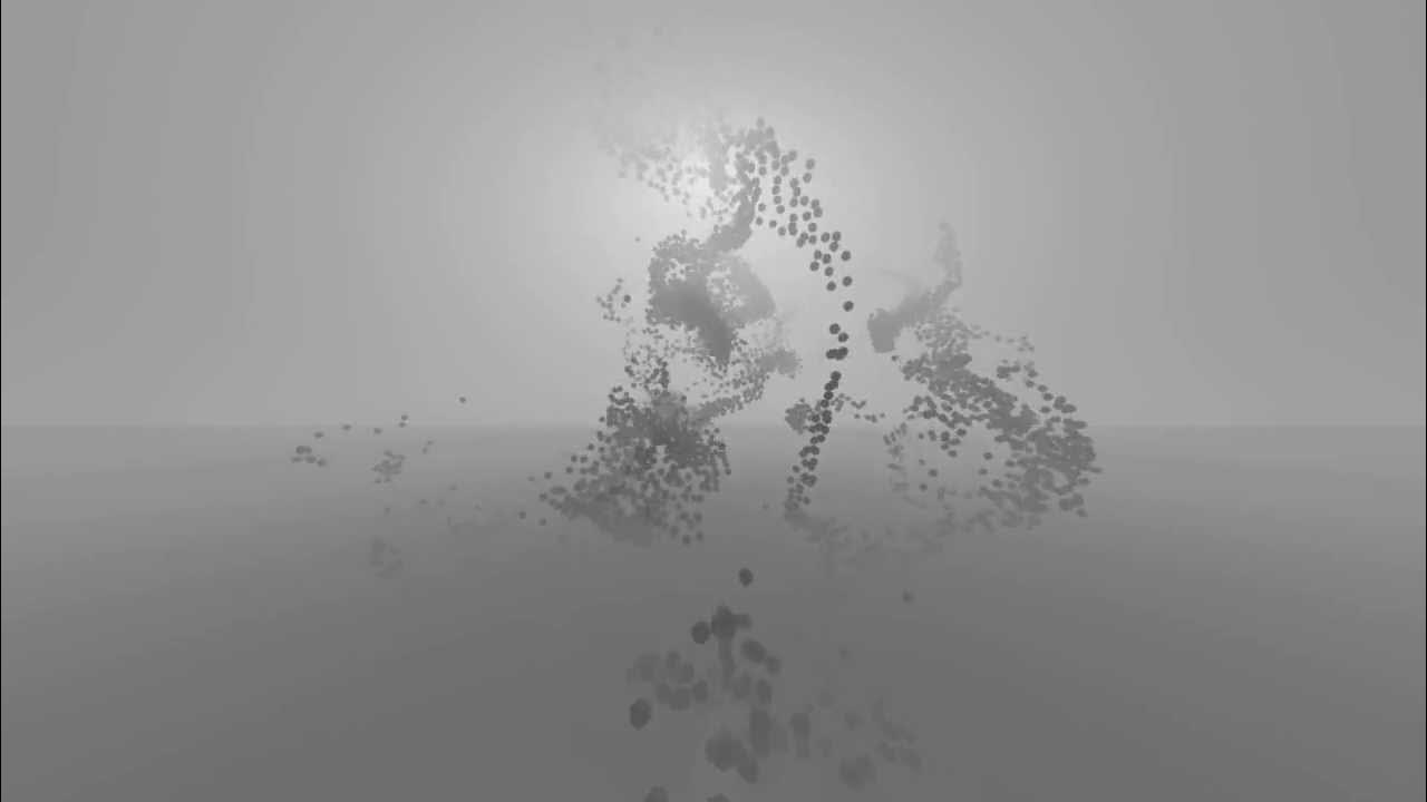 Blender animation - particle system (Force field - Turbulence) - YouTube