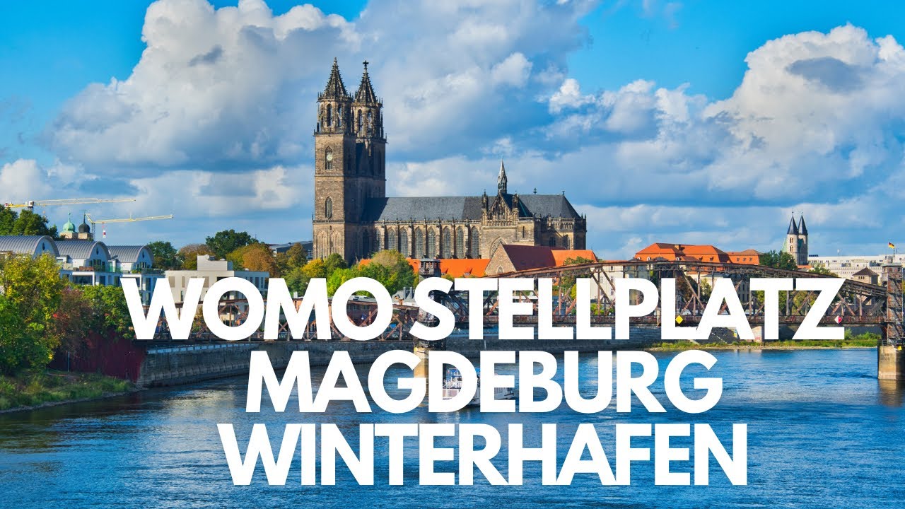 Magdeburg Wohnmobilstellplatz am Winterhafen, Kurzbericht Reisemobil Touren by #Cardulive - YouTube