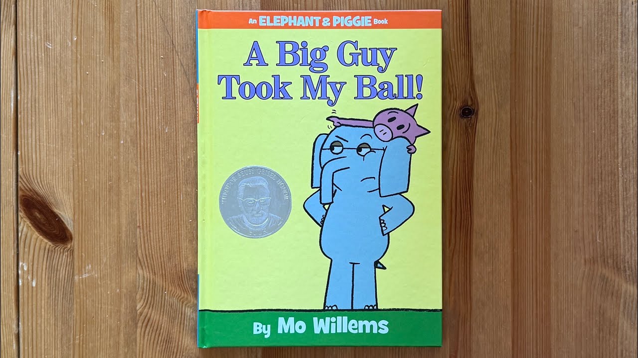 Ash Jr. reads A Big Guy Took My Ball! An Elephant and Piggie Book by Mo ...