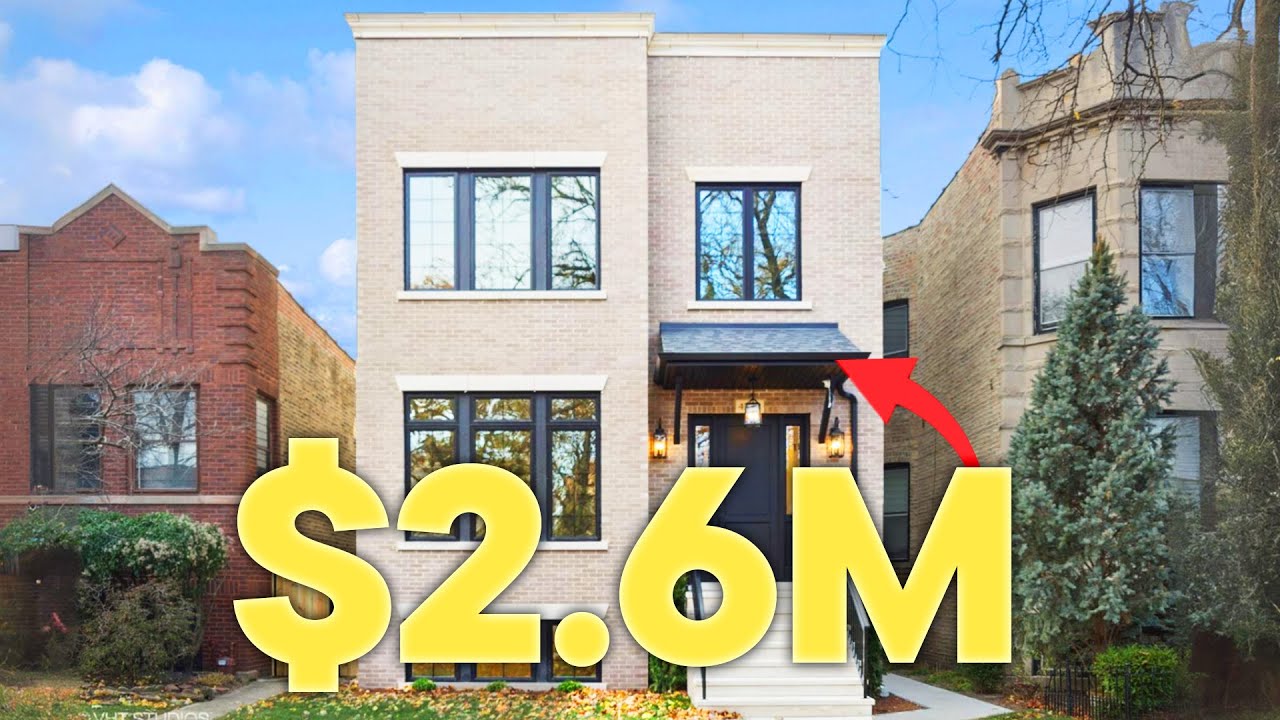 Luxury New Construction Home Tour in North Center, Chicago | $2.6M ...