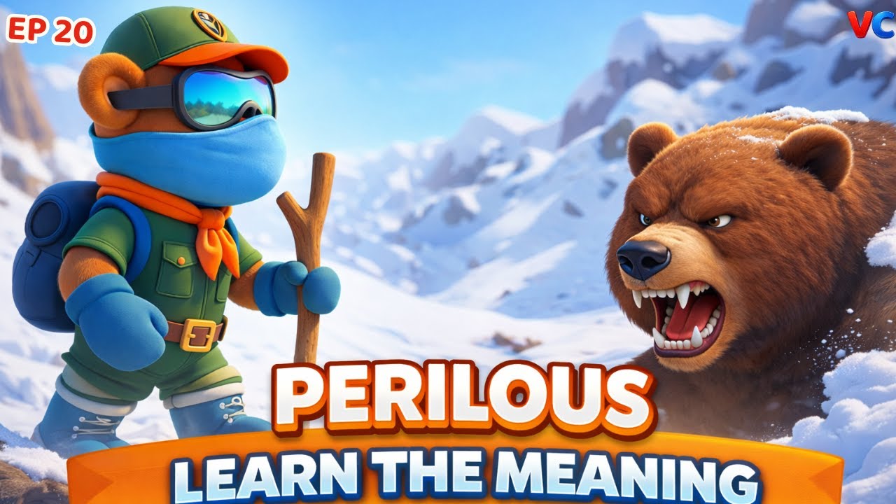 EP 20 | Learn the Word “Perilous” | Vocabulary Cartoon Adventure - YouTube