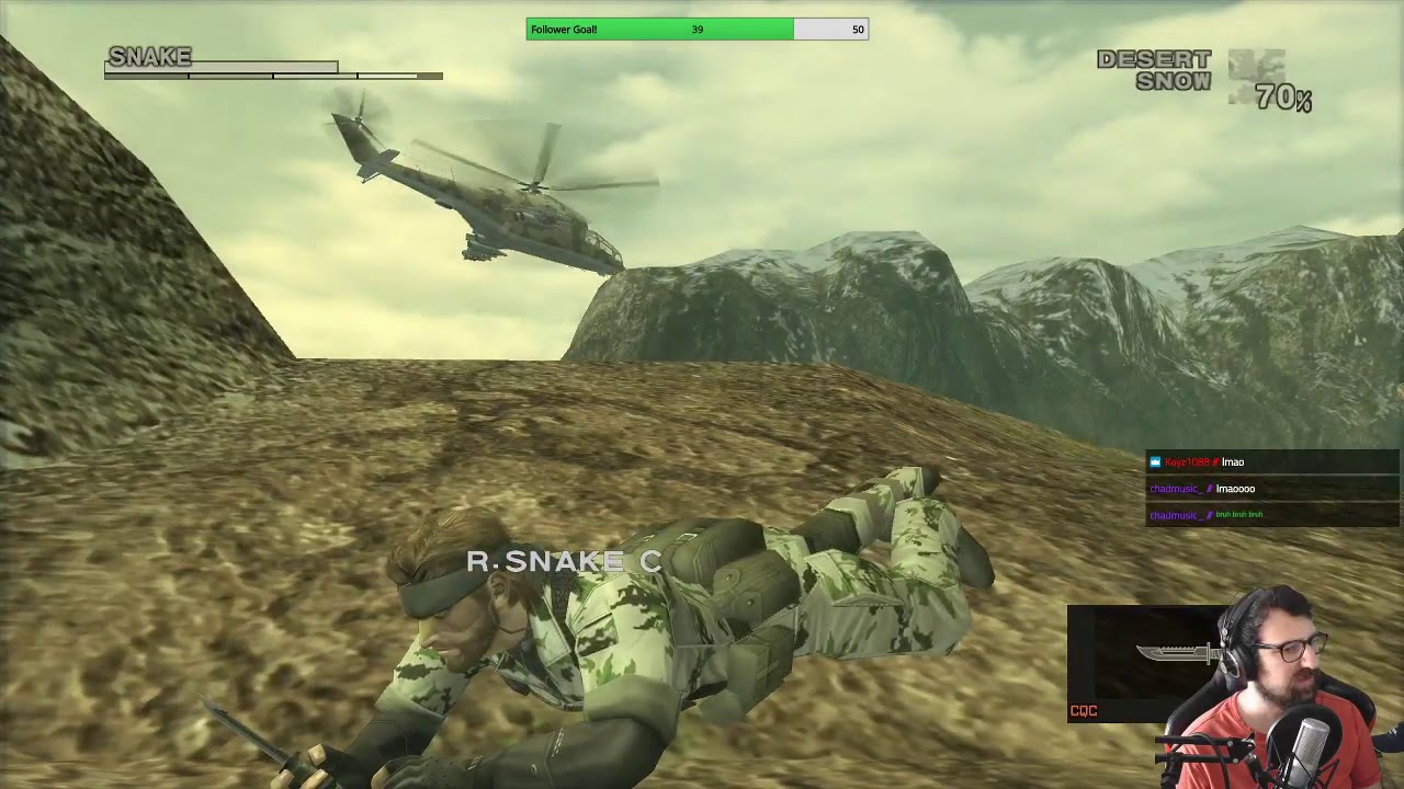 cqc is hard MGS3: Part 5A - YouTube