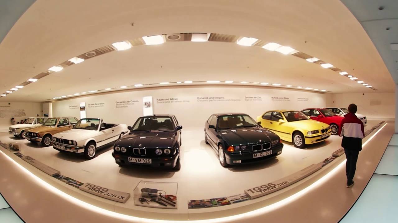 BMW Muzej Munchen 360° Video - YouTube